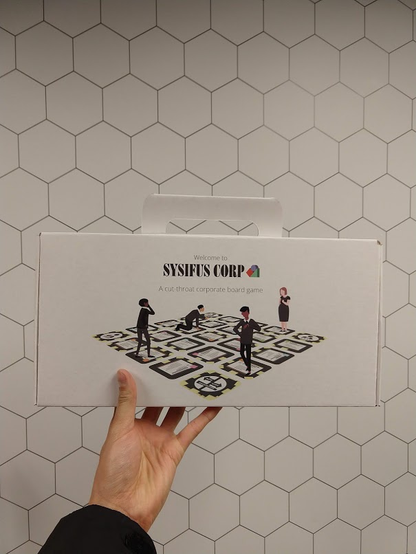 Sysifus Corp - Finished the sample game box!